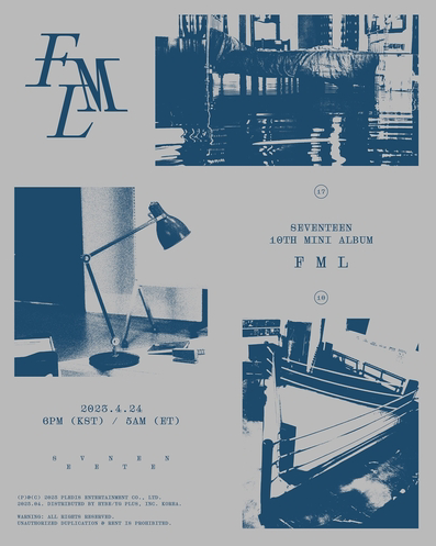 SEVENTEEN迷你十辑《FML》预售量破400万张_韩国娱乐_